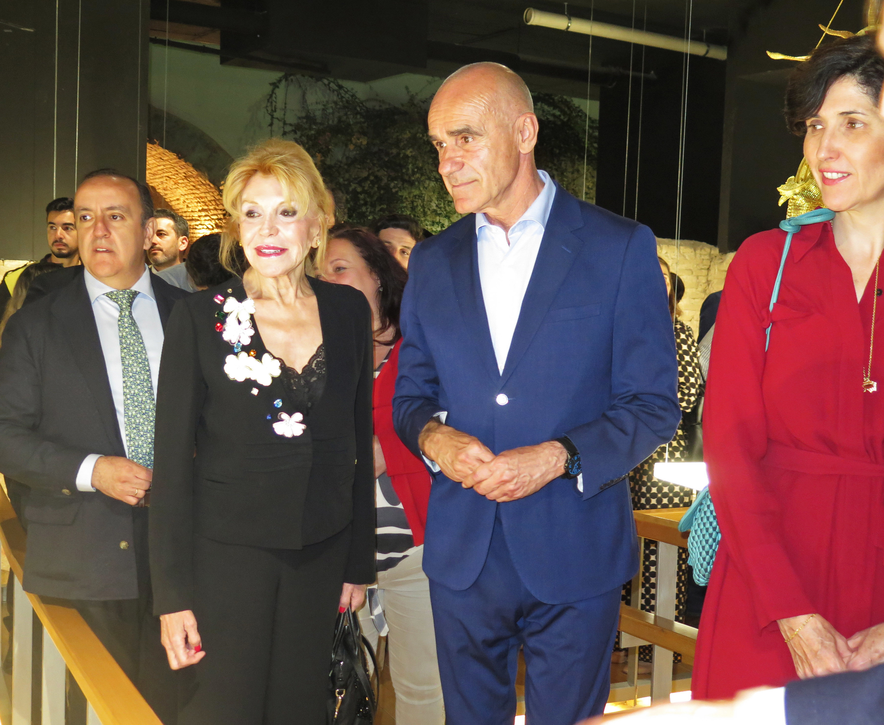 La Baronesa Thyssen en su cita con la artesanía en Sevilla: "Siempre me ...