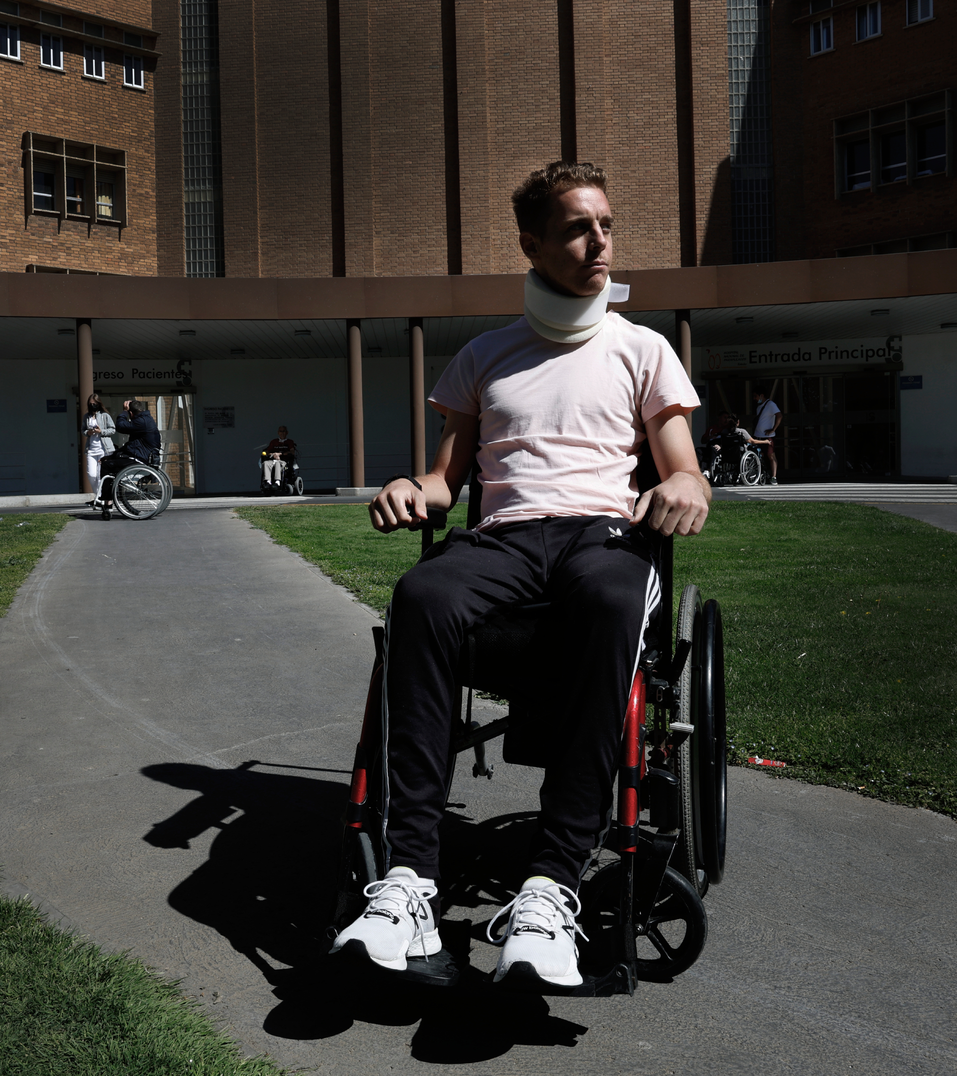 Sergio Román Martín, un ciclista en el Hospital de Parapléjicos de ...