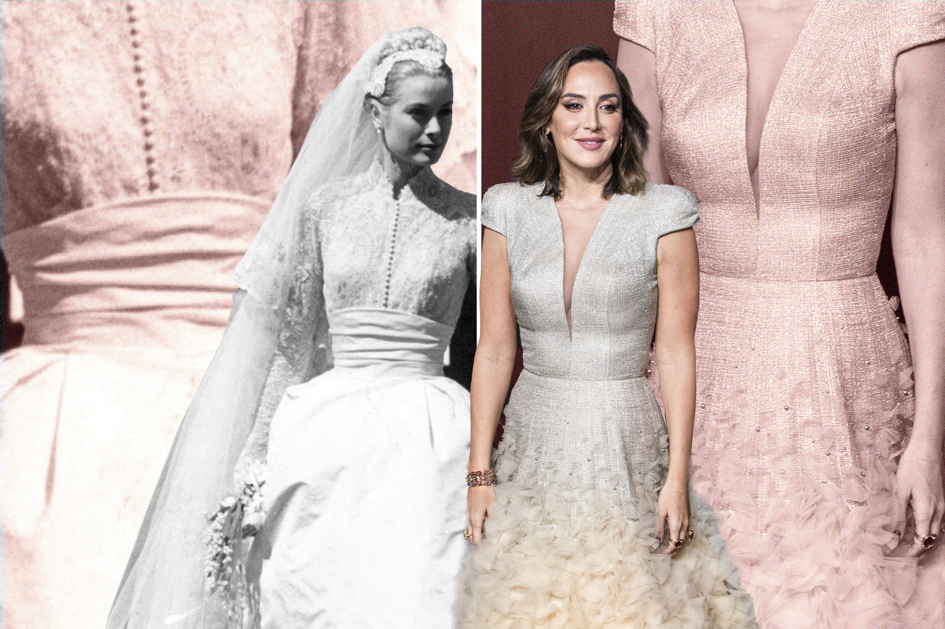 El vestido de novia de Tamara Falcó ya está en España. La tiara, de su ...