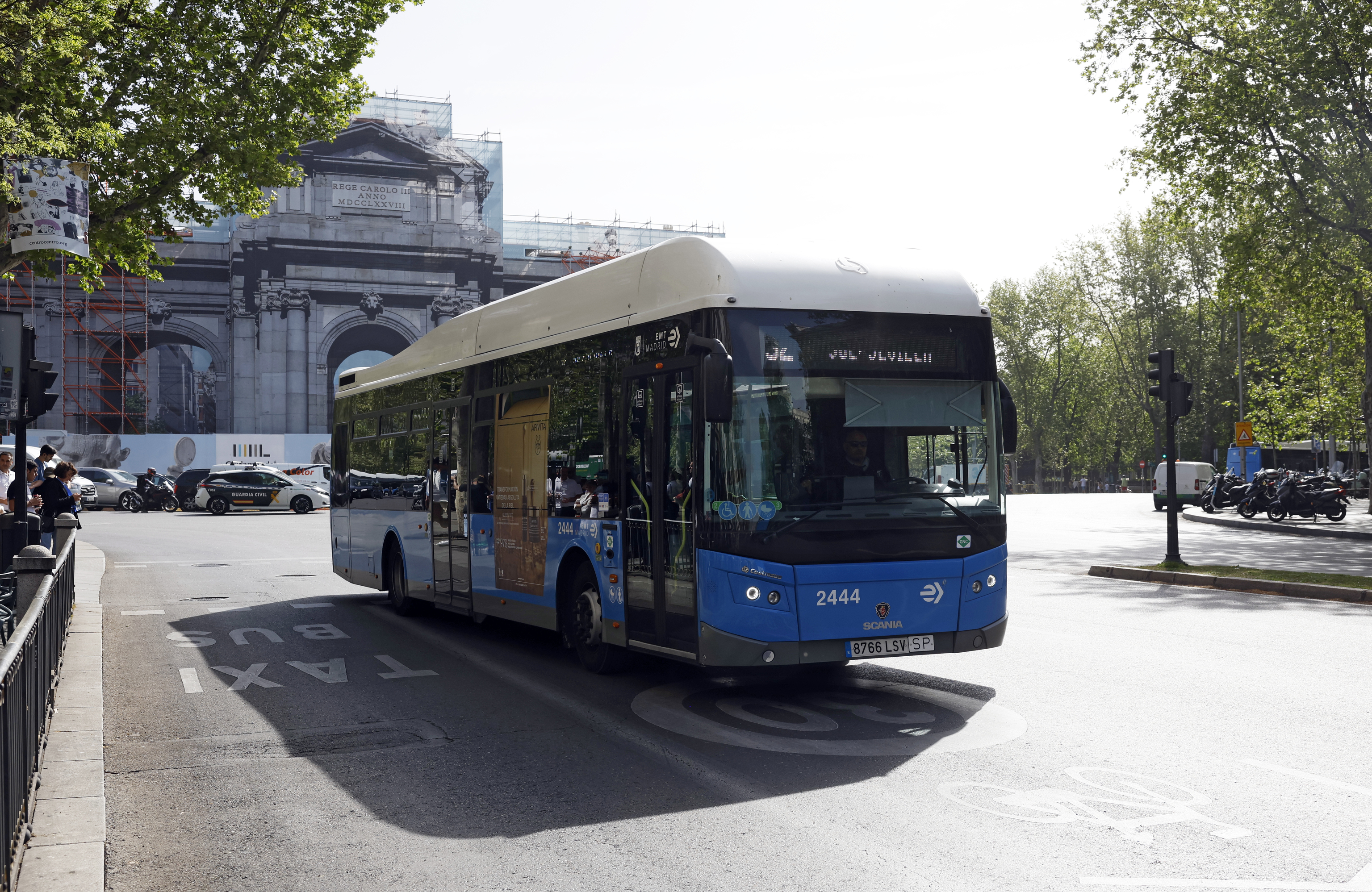 Los autobuses de la EMT en Madrid son gratuitos este lunes por ser ...
