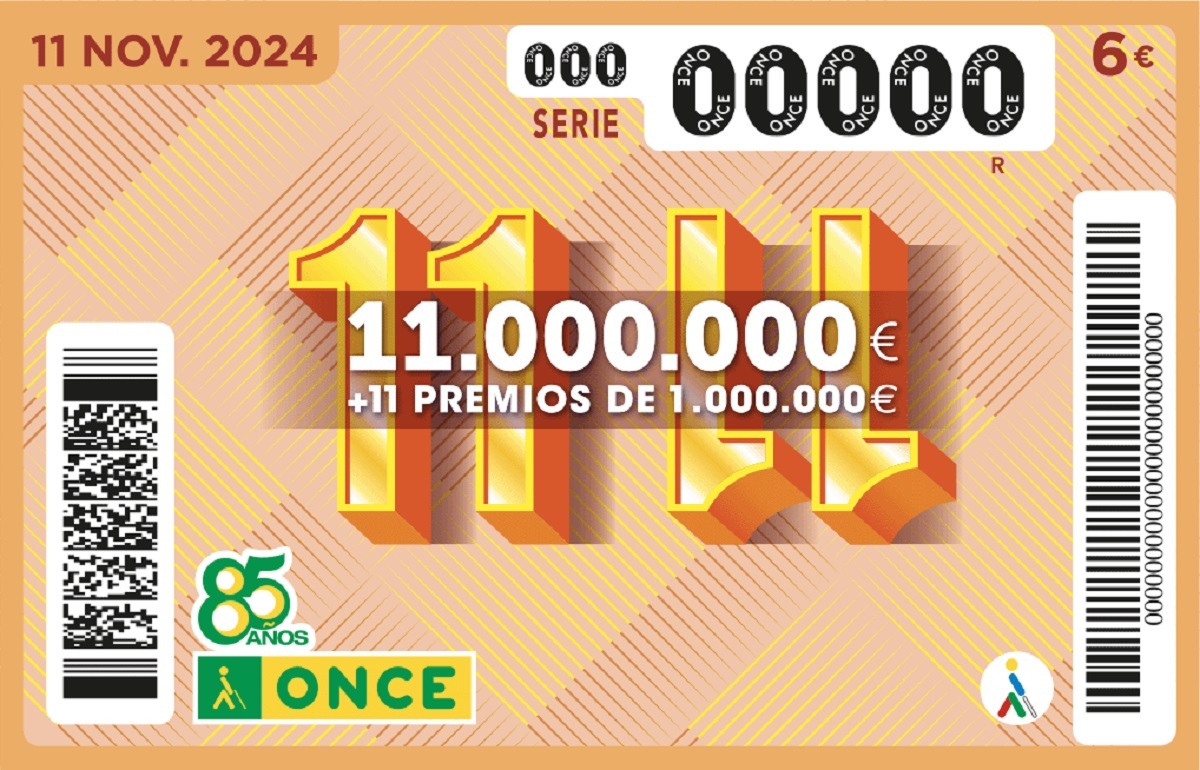 Comprobar Sorteo del 11 del 11 de la ONCE: resultados y premios del ...