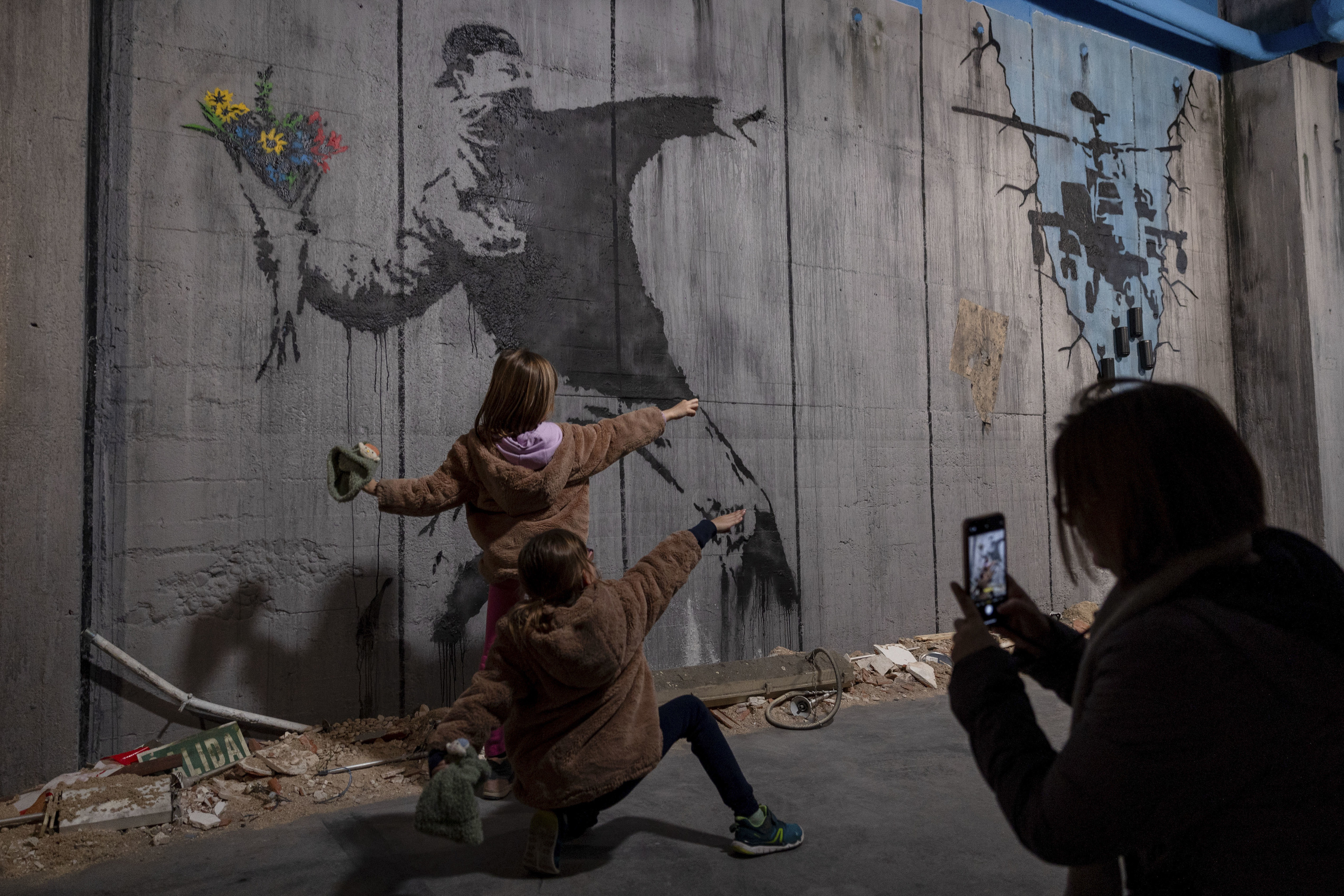 Arte Callejero De Banksy En 3d