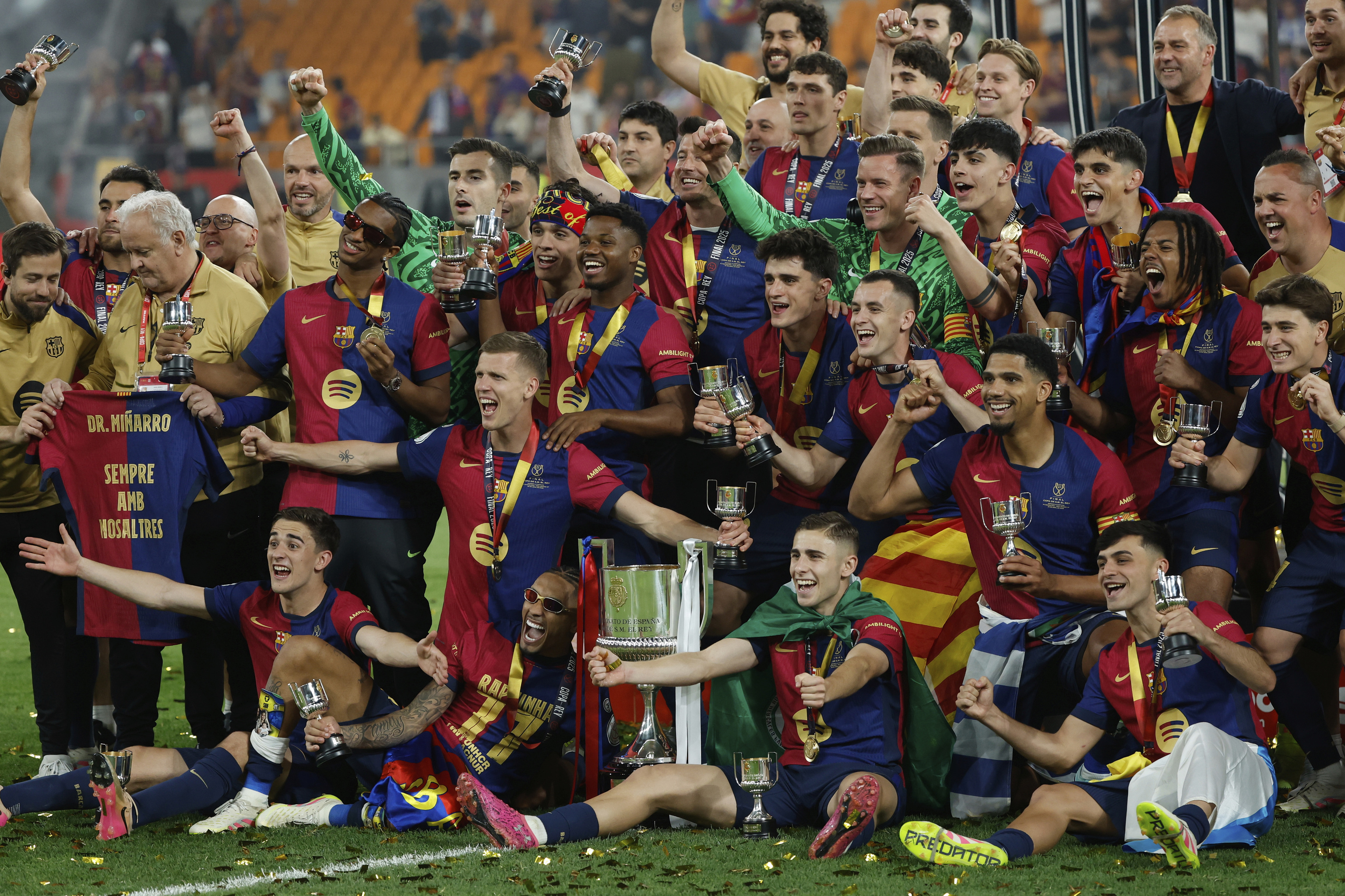Copa del Rey: Koundé abre el ciclo del nuevo Barça y entierra el de ...