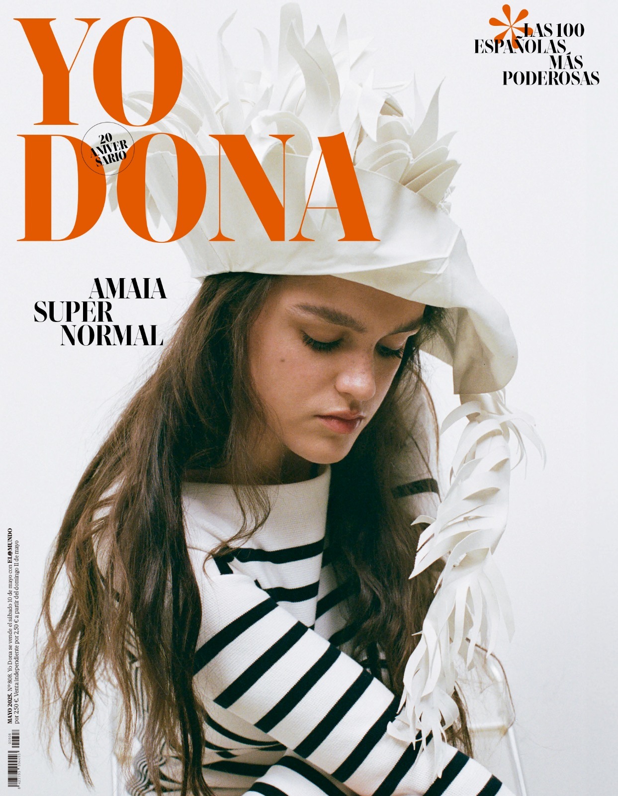 Amaia, portada del nuevo número de Yo Dona, dedicado al poder femenino ...