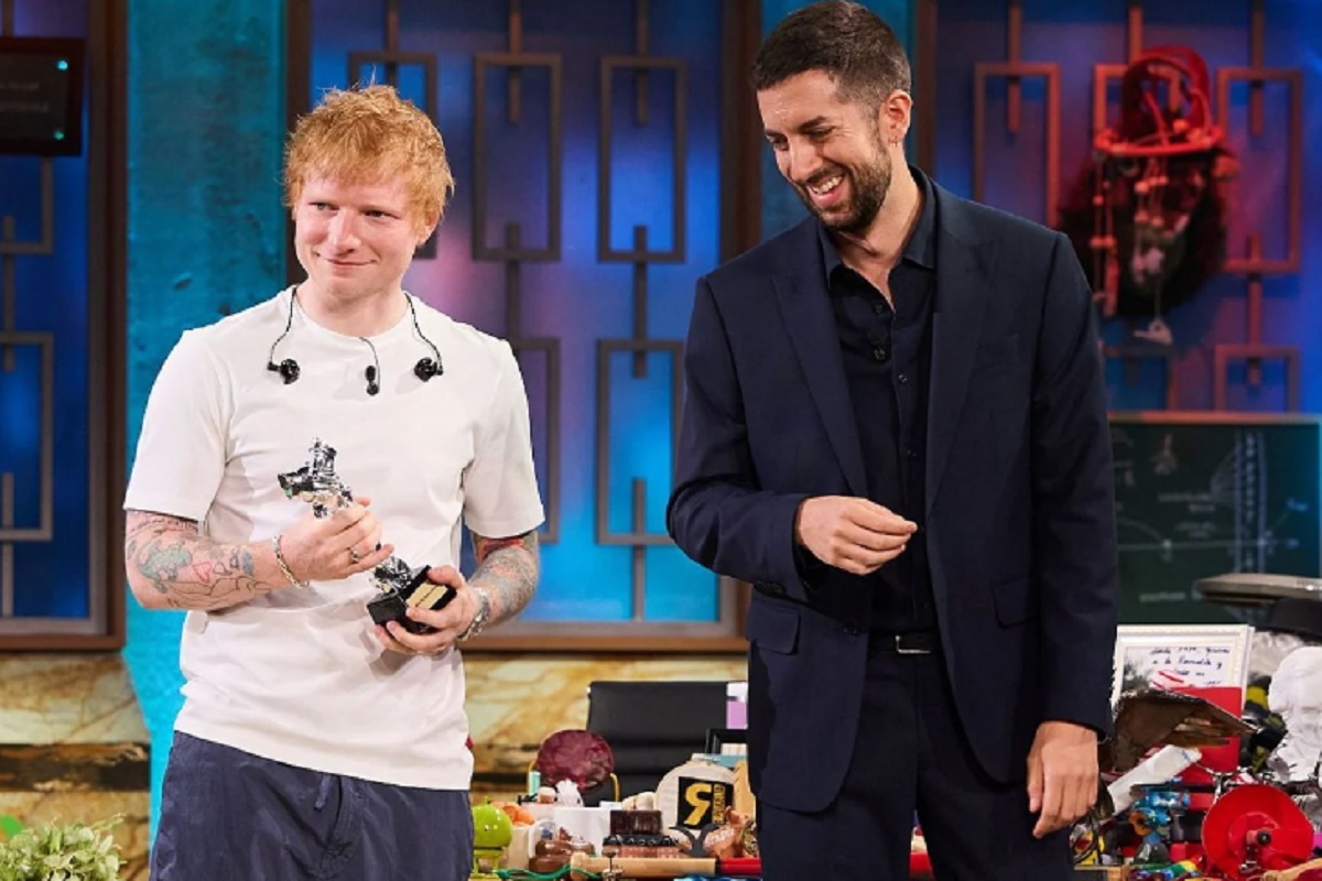El mensaje de Ed Sheeran al oído de David Broncano que explica por qué ...