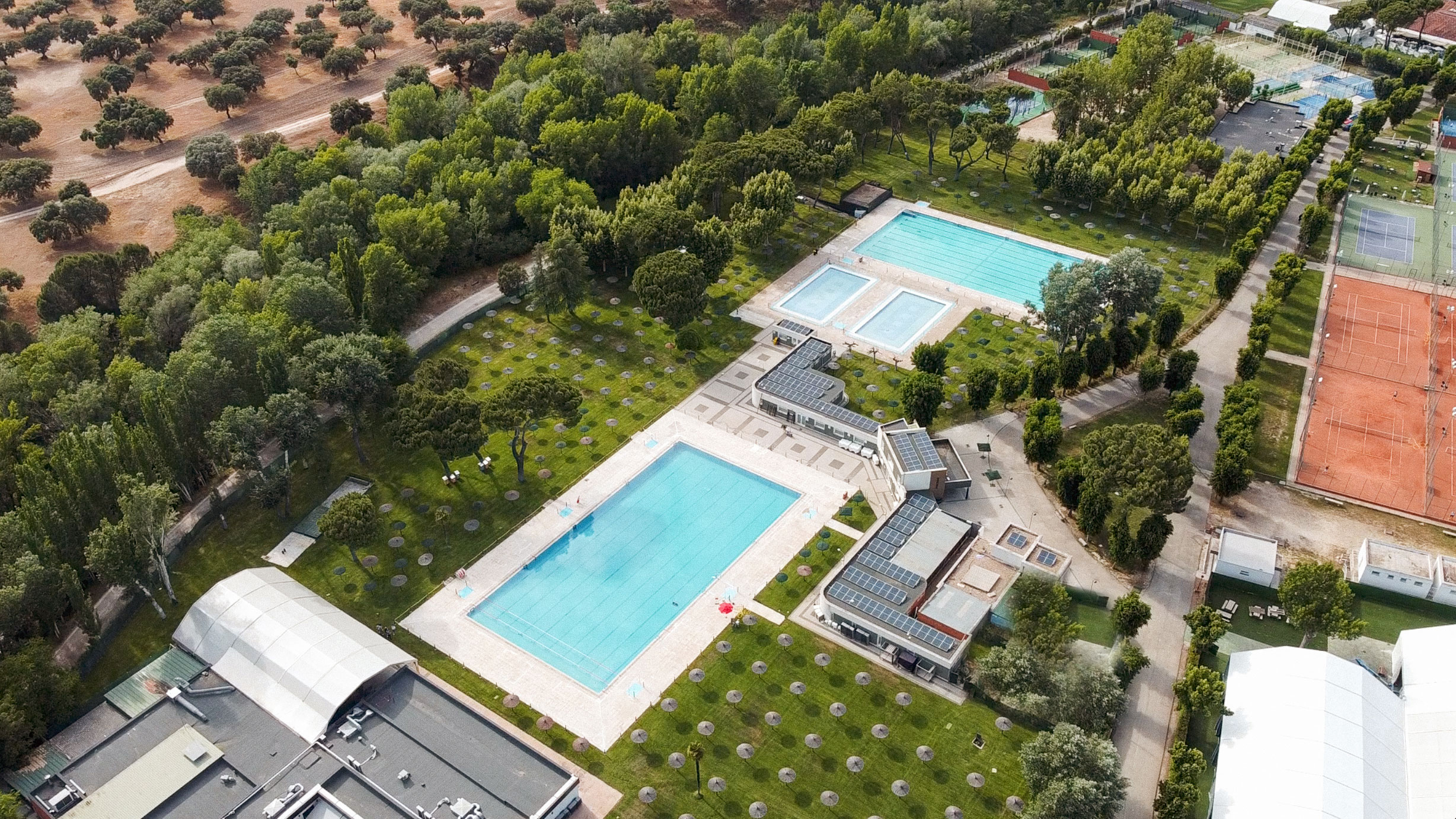 Las impresionantes piscinas escondidas en un exclusivo club privado que ...