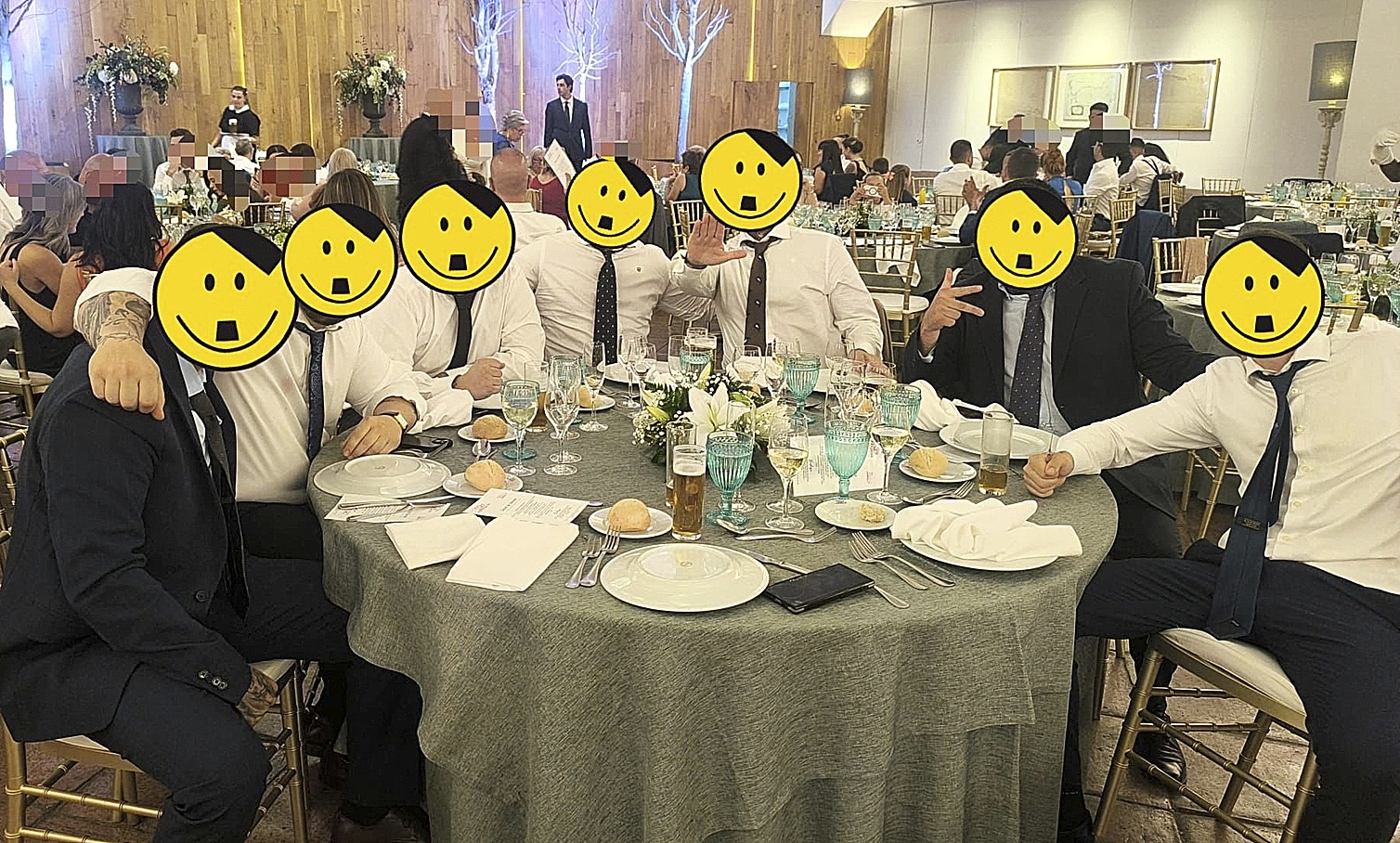 La boda del 'Ratilla', uno de los líderes del grupo neonazi Suburbios ...