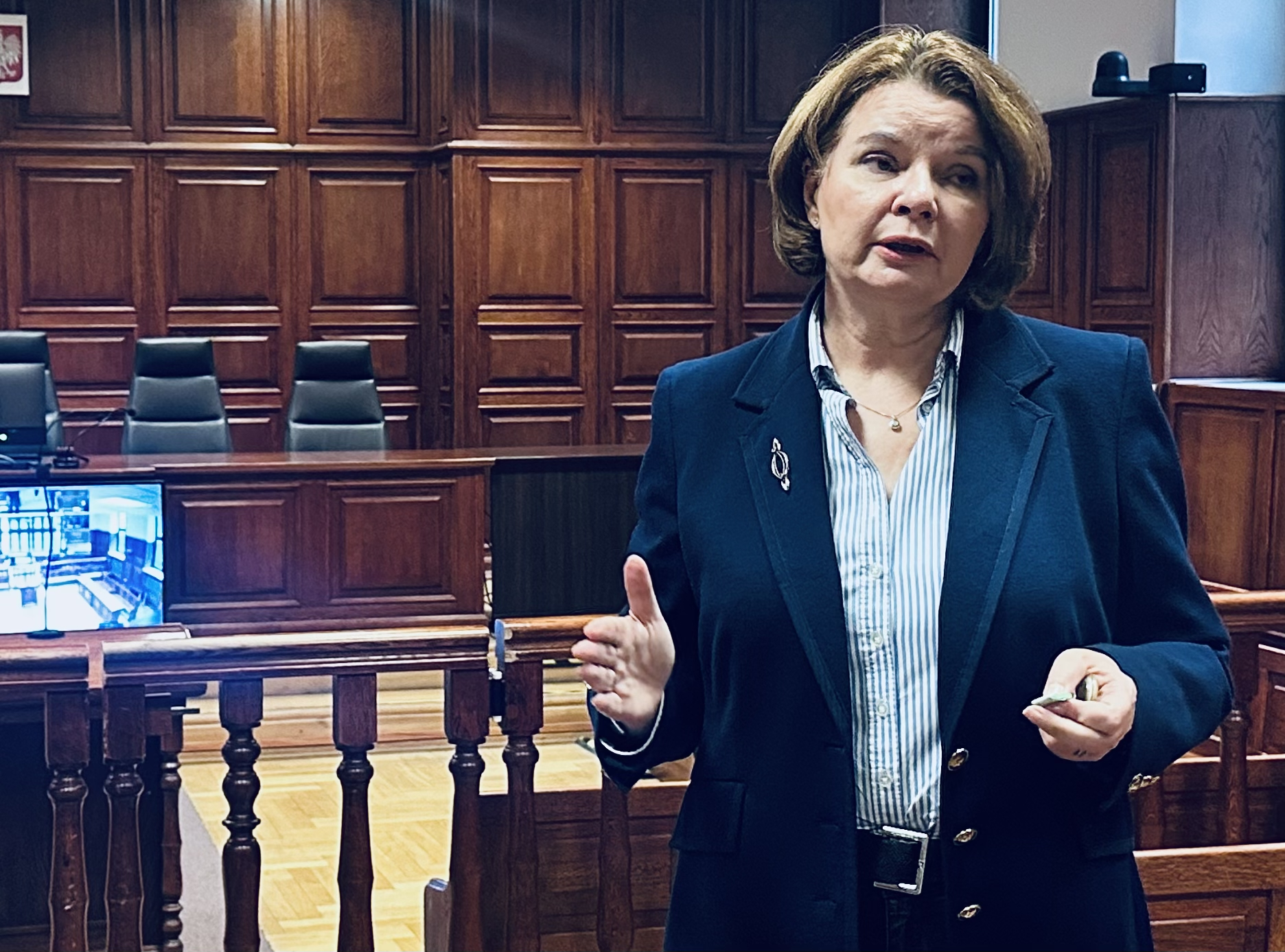 Anna Ptaszek, juez portavoz del Tribunal de Varsovia: "El juicio contra ...