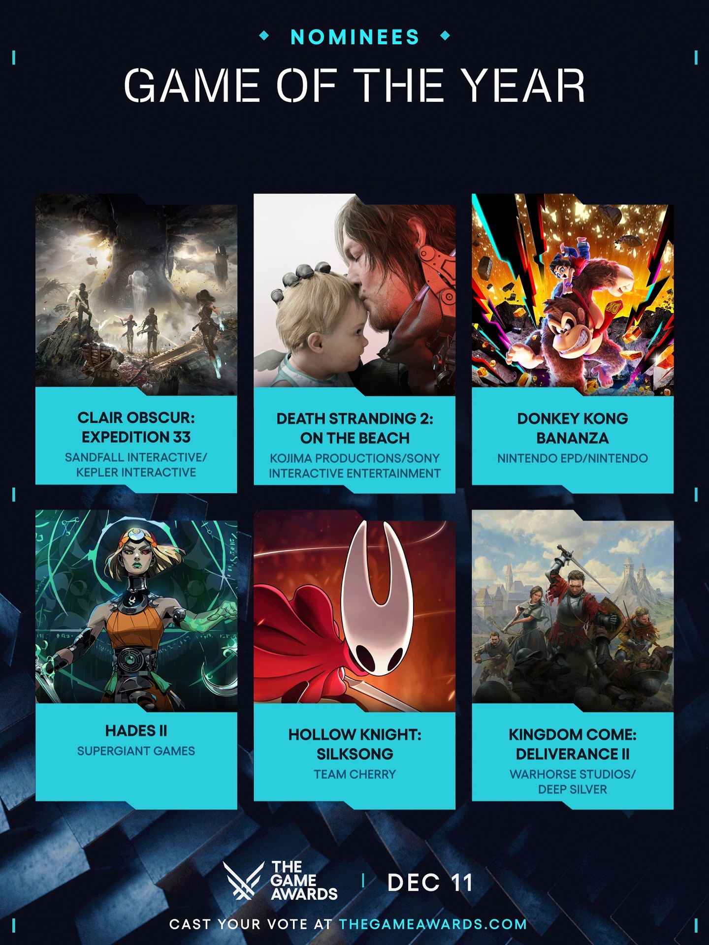 Premios Gotty 2025: horario, dónde ver online y nominados de los Game ...