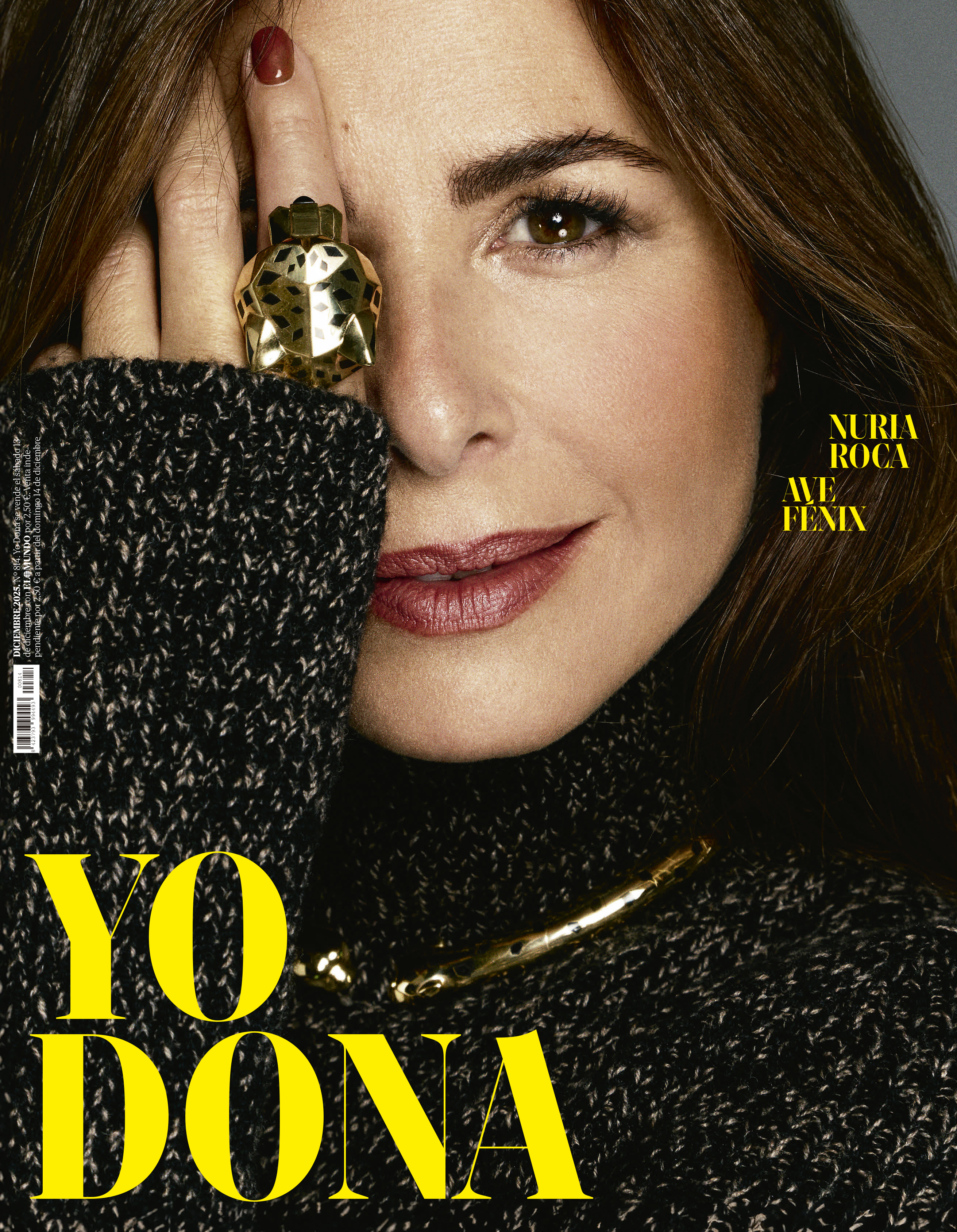 Nuria Roca, en la portada del nuevo número de Yo Dona | Moda