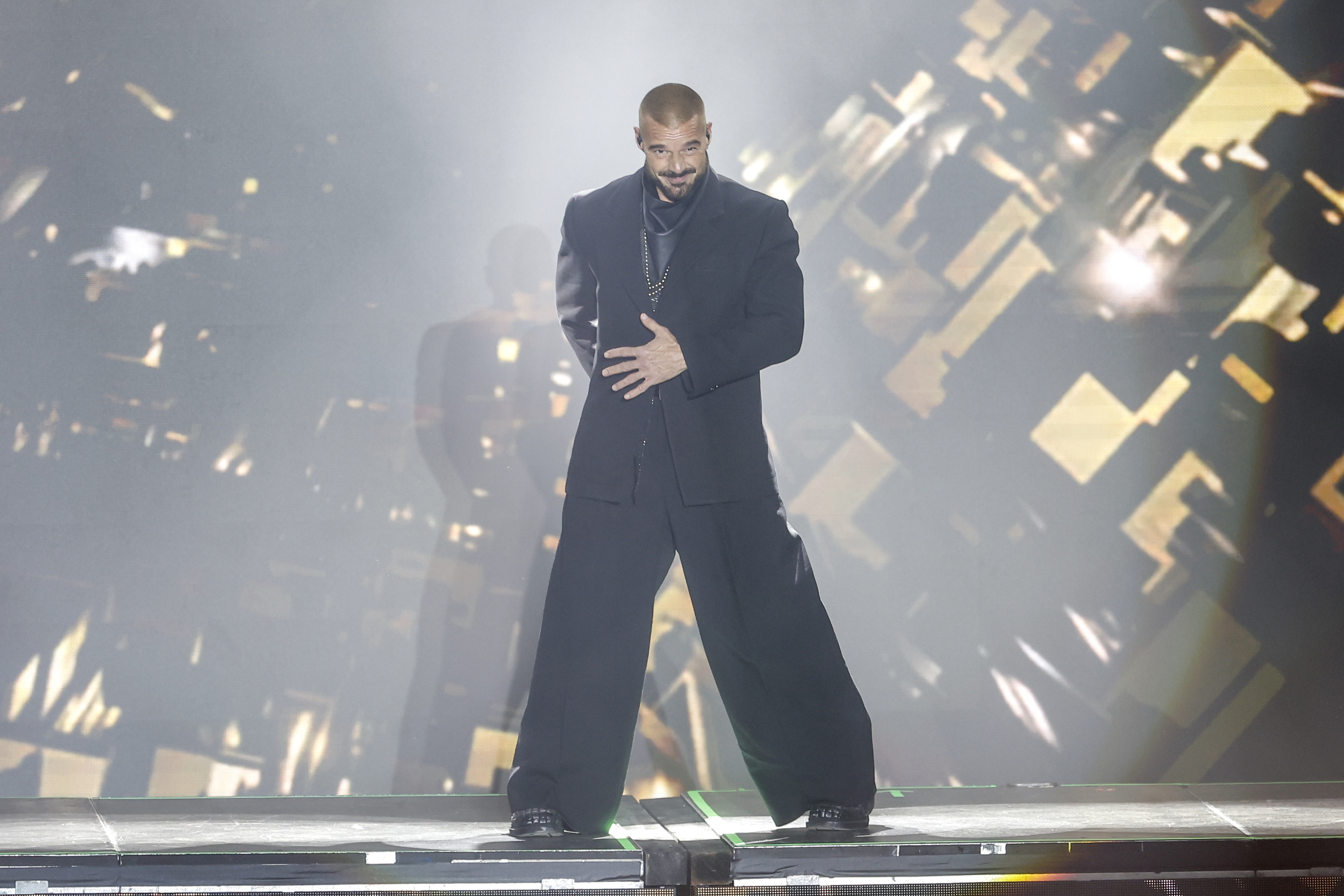 Ricky Martin, durante su último concierto: "He tenido muchos episodios ...